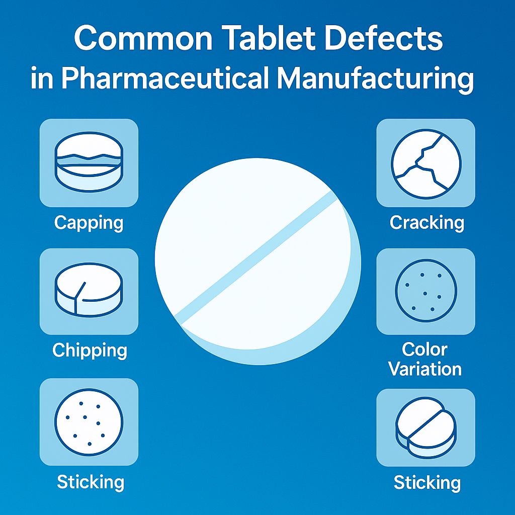 Common Tablet Defects in Pharma Manufacturing | Overview.ai