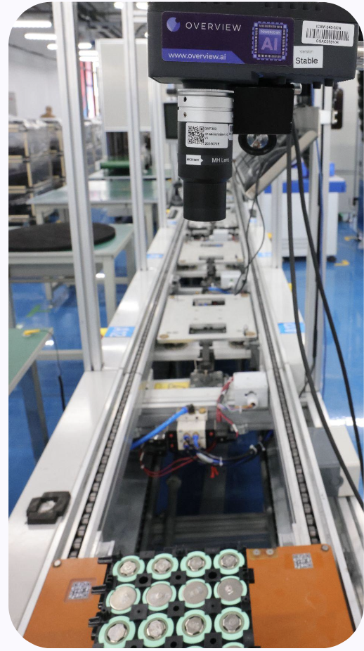 Battery Laser-Weld Defect Detection | OV80i AI Vision